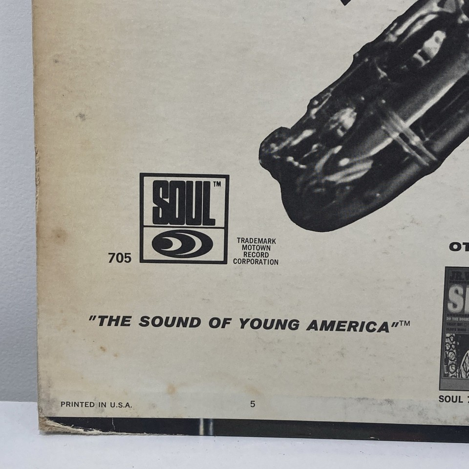 Jr. Walker & the All Stars - Live! - Vinyl LP 1967 Soul SS 705 Stereo w ...