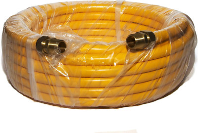 3/4" NPT Gas Propane Tubing Pipe Line Fittings FLEXIBLE Nylon Hose Tube ...