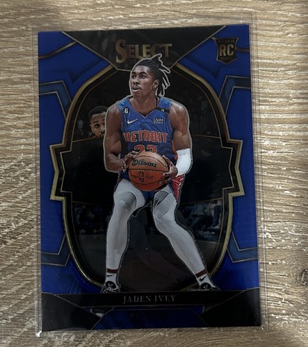 2022-23 Panini Select Retail Jaden Ivey Concourse #87 Detroit Pistons ...