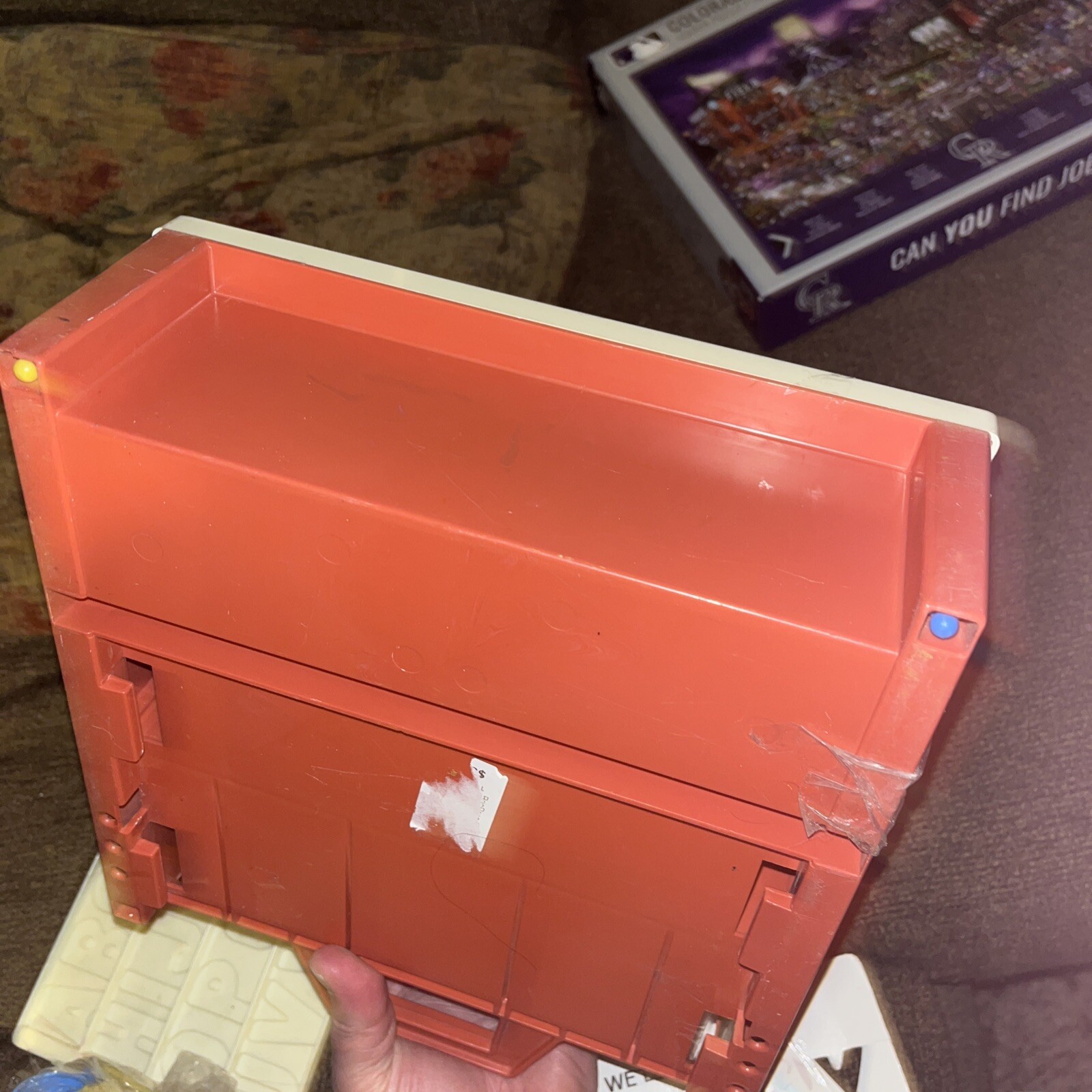 Vintage Fisher Price School House Days Desk Magnetic Letter Tray ...