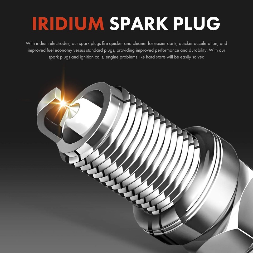 6x Ignition Coil & 6x Double Iridium Spark Plug Kit for BMW E36 320i M3 ...