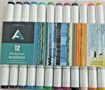Art Alternatives Illustration Markers 12ct | eBay