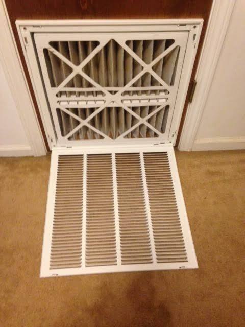 20"x20" furnace return air kit,with filter grille,box, and 16" collar ...