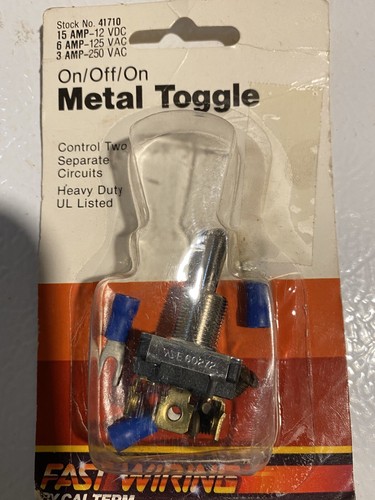 Heavy Duty ON - OFF - ON Metal Toggle Switch 12 Volt 3 Position | eBay