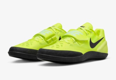 Nike Zoom Rotational 6 Volt Black Mens Sz 11 Throwing Shot Put Discus ...