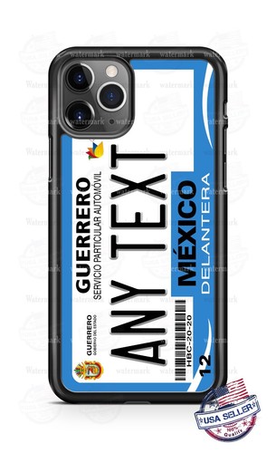 Mexico Guerrero State License Plate Phone Case Fits iPhone 14 Samsung ...