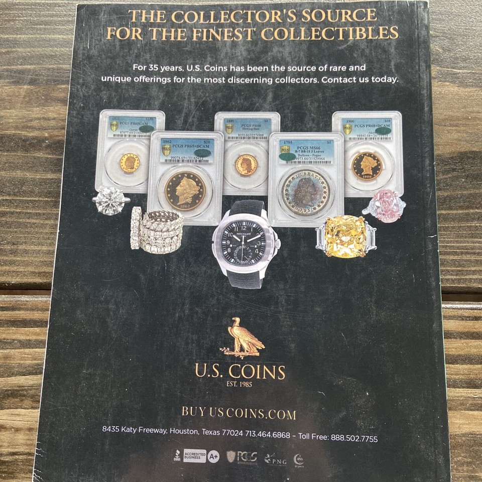 PCGS Price Guide: Rare Coin Market Report Magazine (July-August 2021 ...