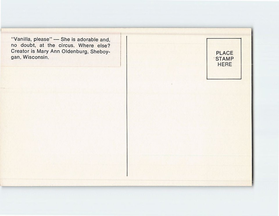 Postcard Toy Doll & Vanilla Please Poem by Patricia White | eBay