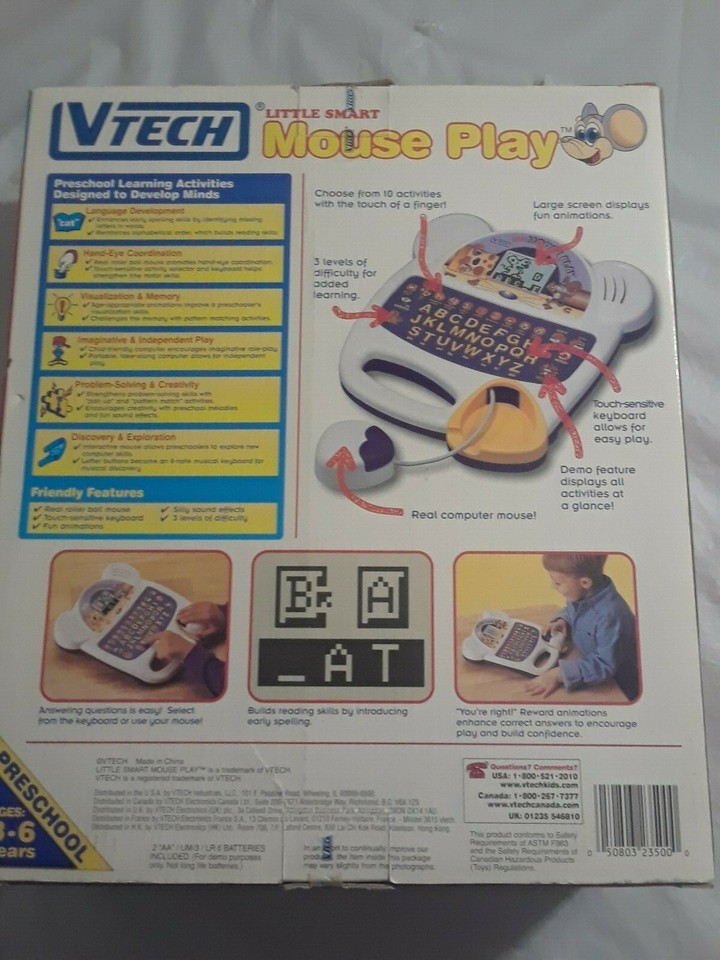 V-Tech Mouse Play Educational Game | eBay
