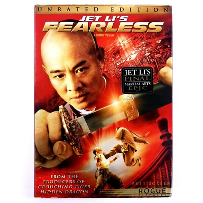 Fearless (DVD, 2006, Unrated and Theatrical Editions Full Frame ...