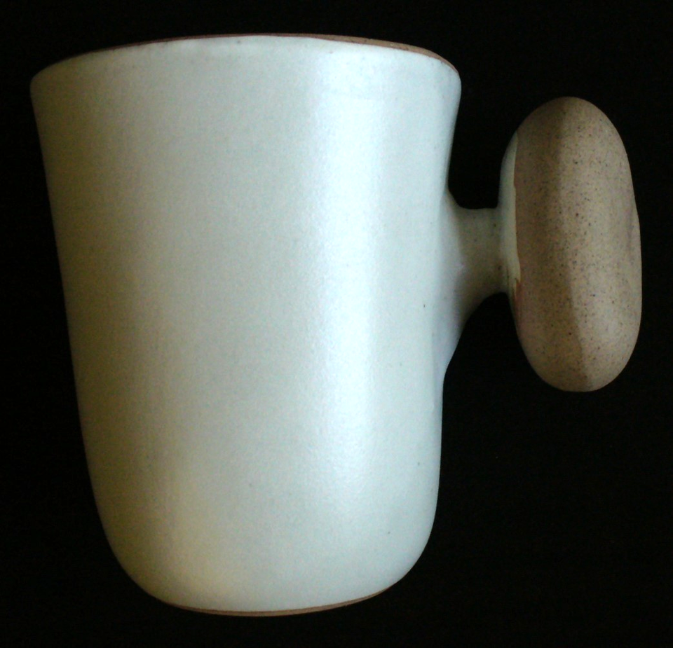 New~VANCE KITIRA~Handcrafted~RUSTIC~Stoneware~12oz~MUG~Faux Stone ...
