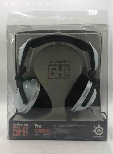Steelseries 5HV2 White Black Wired Stereo Pro Gaming Over The Ear Headset | eBay