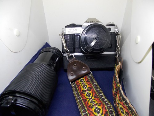 Canon AE-1 Programmable Camera w/ FD 50mm lens,70-210 zoom lens,Power ...