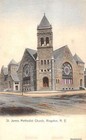 Kingston New York St James Methodist Church Street View Antique ...