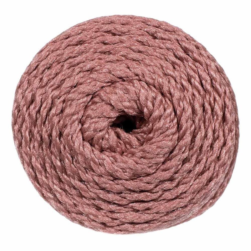 6MM Macrame Cord Bonnie Braid yarn rope 100yd rolls fusible colorfast ...