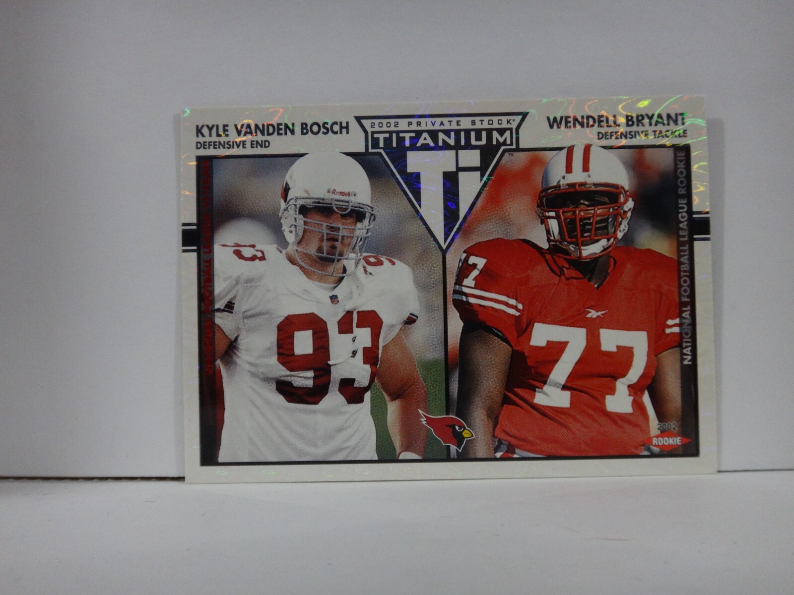 2002 Private Stock Titanium - Kyle Vanden Bosch, Wendell Bryant #103 ...