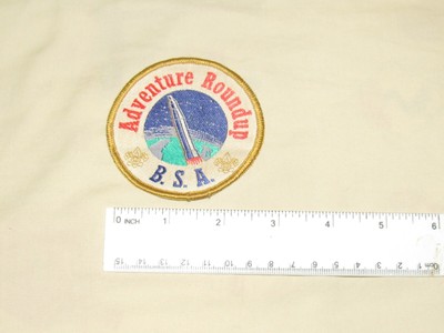 1963 ADVENTURE ROUNDUP BIG DIPPER ROCKET BSA EMBROIDERED BOY SCOUT ...