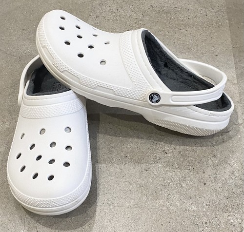 Men’s White CROCS “Dual Comfort” Shoes, sz 13 | eBay