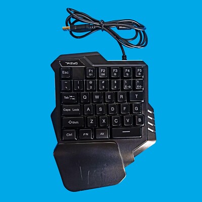 7KEYS G30 One-Handed Keyboard Game Controller, Backlit Mechanical Feel ...