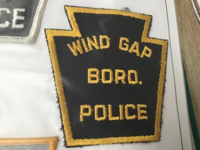 PATCH US POLICE. WIND GAP BORO POLICE. | eBay