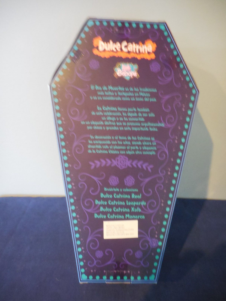 Little Bebops Dulce Catrina Xolo Doll Silver Hair New in Coffin Box ...