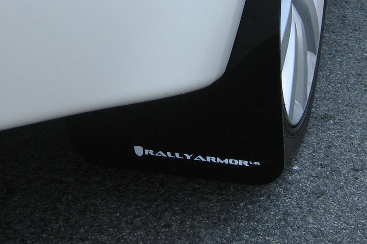 RALLYARMOR 08-15 MITSUBISHI EVOLUTION EVO X RALLY ARMOR MUD FLAPS BLACK ...