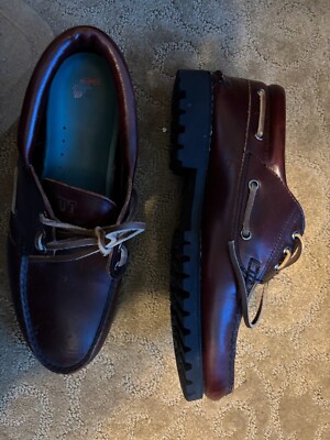 Mens Timberland 3-eye classic lug boat shoes men's Size 10.5 32026 | eBay