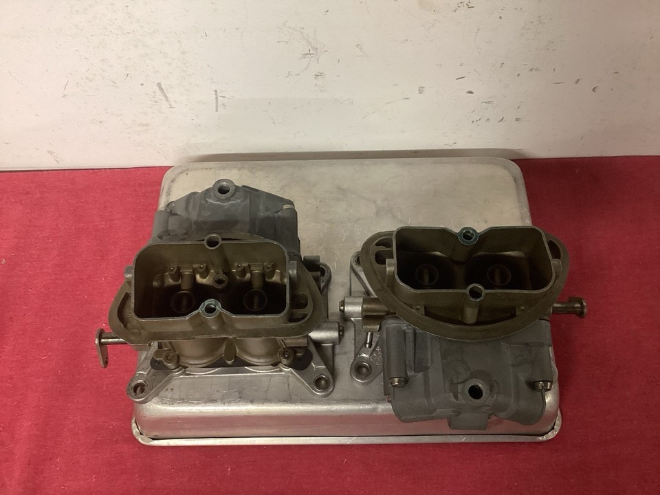 1969 Corvette Holley Tri Power 3x2 End Carb Carburetors 3659 dated 941 ...