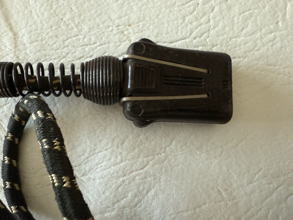 Lot of 2 Vintage Appliance Cloth Covered Power Cords 10A-125V 5A-250V ...