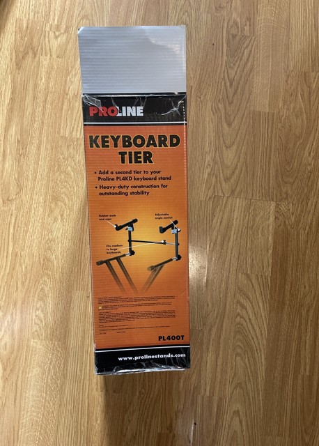 ProLine PL402 2-Tier Double X-Braced Keyboard Stand for sale online | eBay