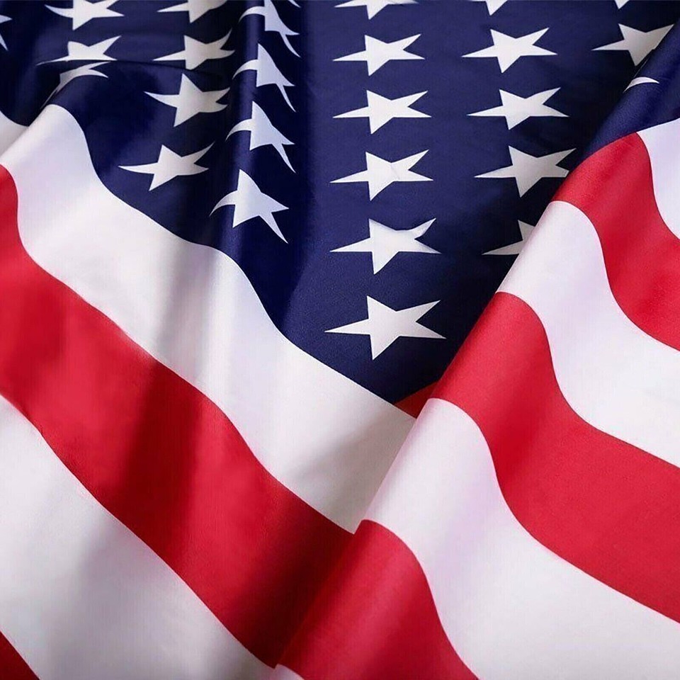 2 Pcs 2x3 Ft American Flag w/ Grommets - United States Flag - US Flag ...