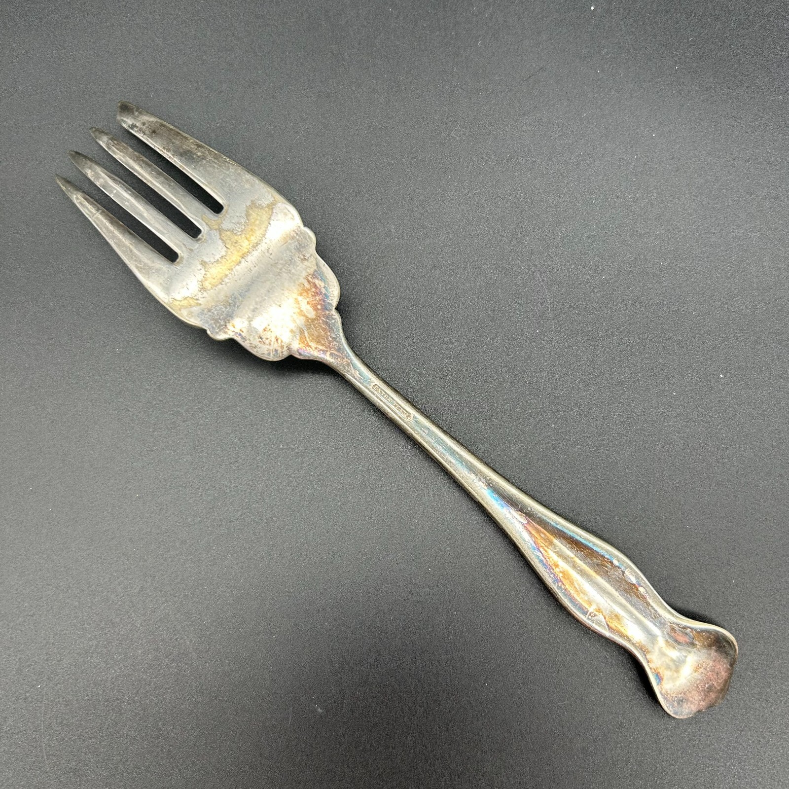 Vtg Bernice Medium Solid Cold Meat Serving Fork Wm A Rogers Oneida Extra Plate | eBay
