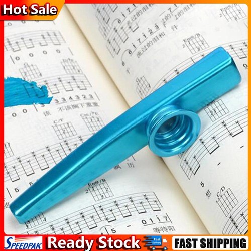 Metal Kazoos Musical Woodwind Instrument Mouth Flutes for Beginner ...