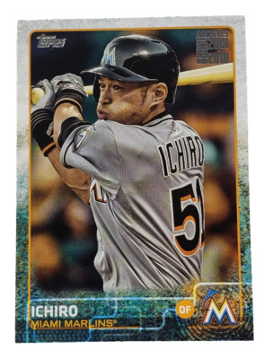 2019 Topps Archive Ichiro #I-13 Miami Marlins Ichiro Retrospective MLB ...