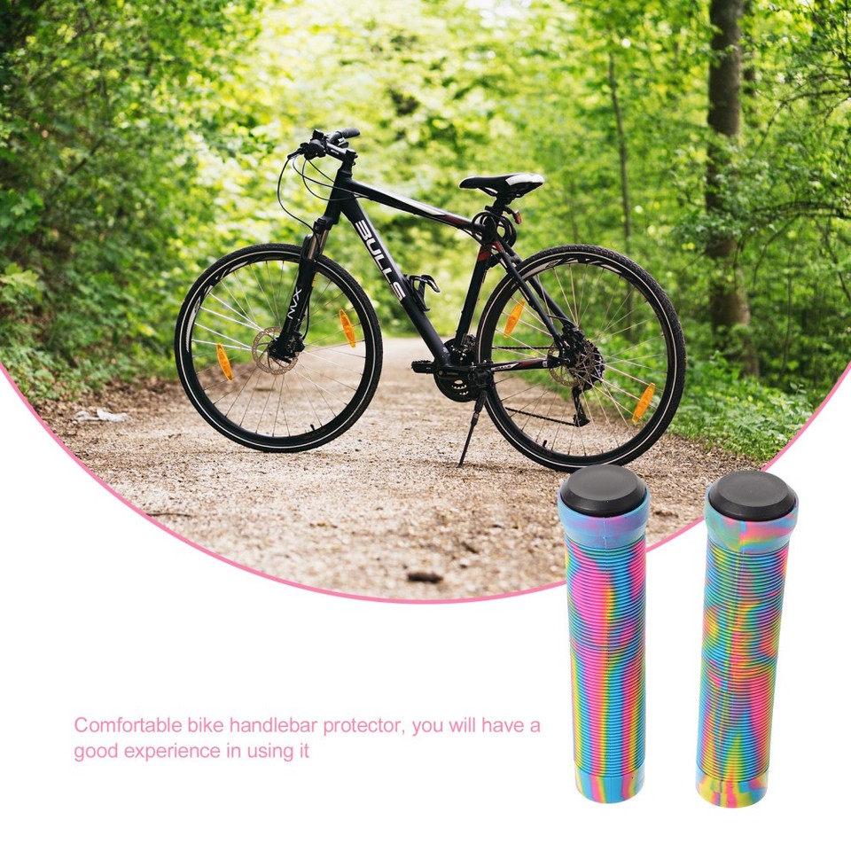 Shockproof Cycling Grips Mountain Bike Ergonomic Bicycle for Handlebars | eBay Australia