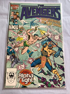 THE AVENGERS #272 NM COPPER AGE MARVEL 1986 BUSCEMA NAMOR COVER | eBay