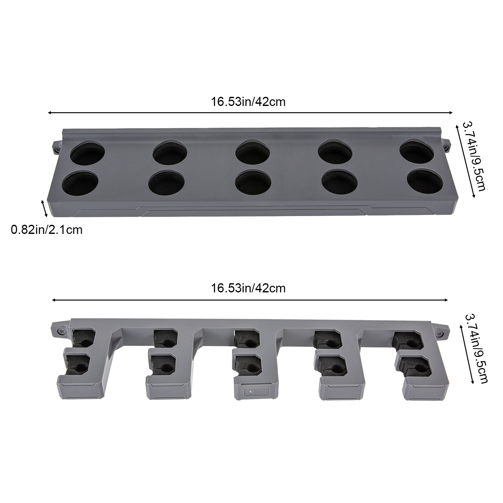 Fishing Rod Storage Rack Wall Mounted Fishing Rod Holder Vertical ...