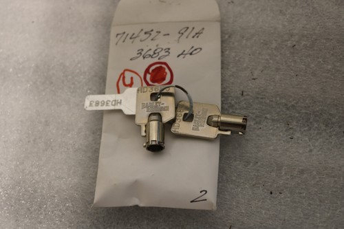 NEUF OEM HARLEY SET CLÉ 71452-91A 3676 | eBay