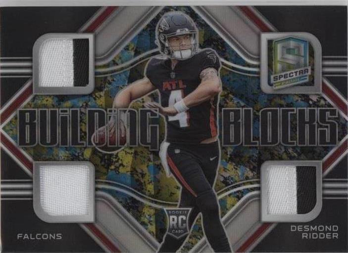 2022 Panini Spectra - Building Blocks Desmond Ridder #BBL-DRI Neon ...