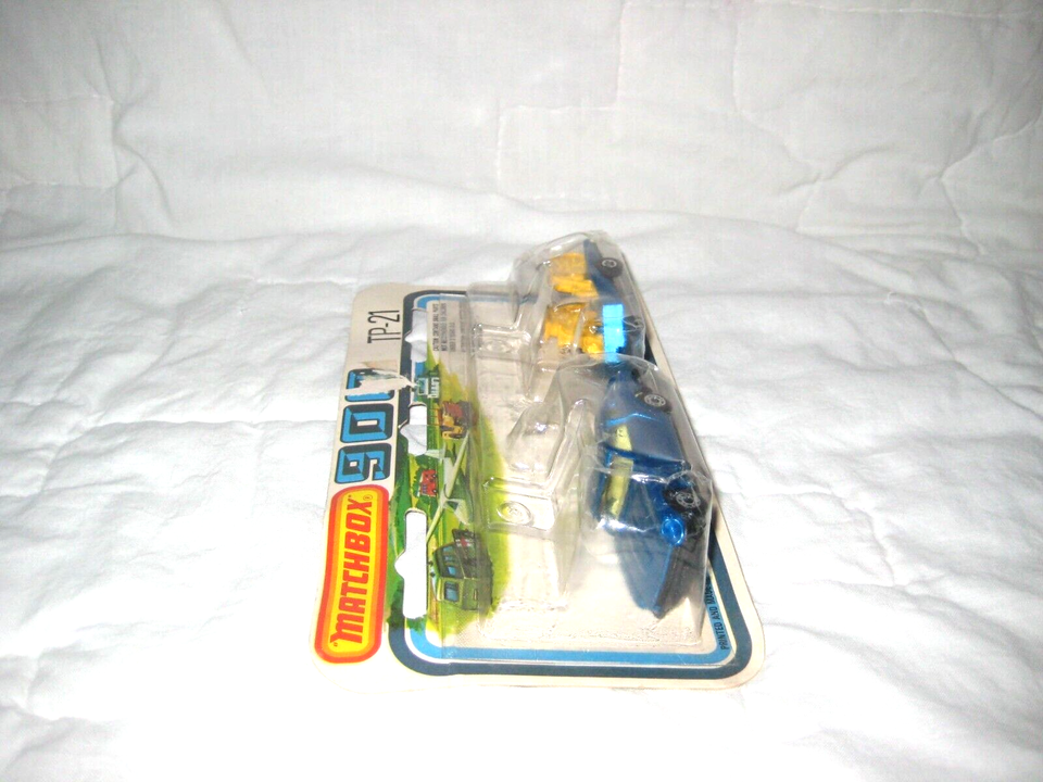 MIP Matchbox TP-21 Blue 1978 #67 Datsun 260Z & 1979 Motorcycle Trailer ...