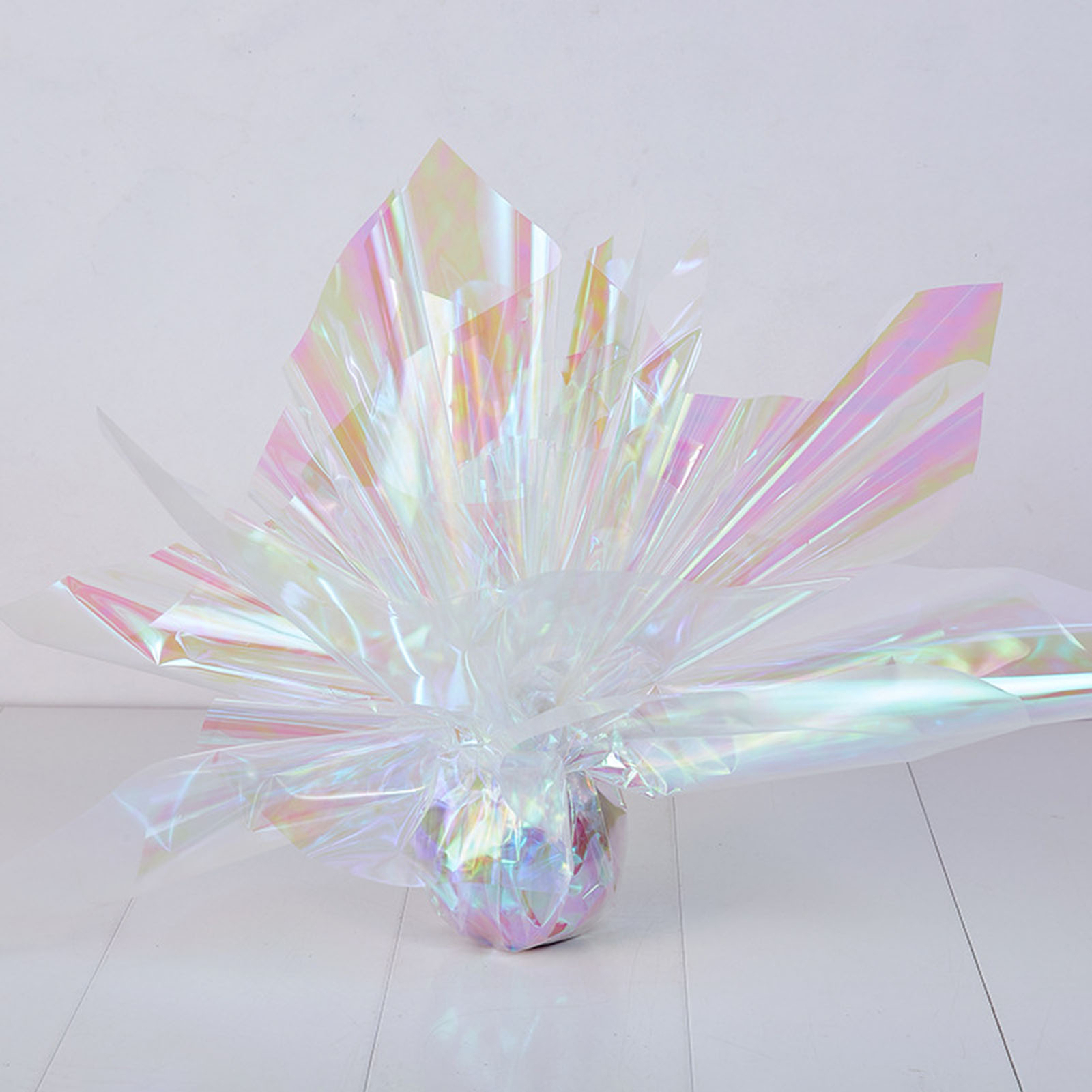 10 Sheets Bouquet Wrapping Paper Transparent Wrap Flower Gift Basket ...