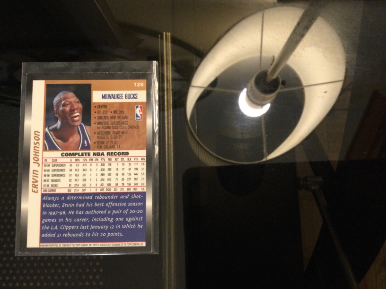 1998-99 Topps - Ervin Johnson #129 for sale online | eBay