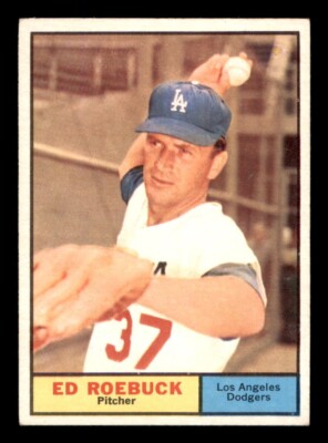 1961 Topps Baseball #6 Ed Roebuck EX *e1 | eBay