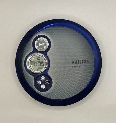 Philips AX2412/17 Portable CD Player 45 Second ESP Discman Walkman ...