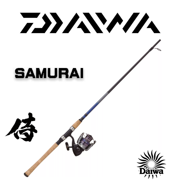 Daiwa Samurai Spinning Reel Combo X - SXSG40BIF702MH - 7'0 - 2 Piece ...