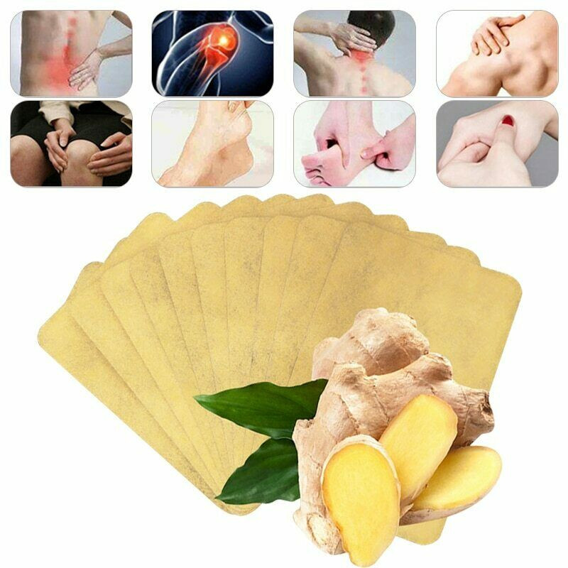 150-50x Herbal Ginger Foot Detox Pad Cleansing Patch Pain Relief ...