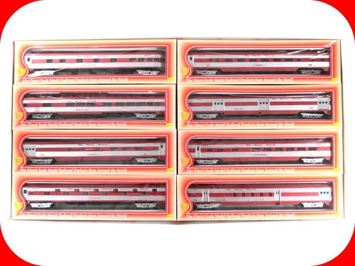 HO Scale *TEXAS SPECIAL* Passenger Set -IHC 47728 50023, Knuckle Cplr ...