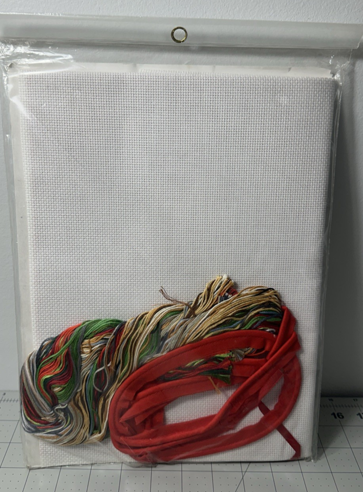 Christmas Stocking Kit Needle Treasures Counted Cross Stitch “Hat Box ...