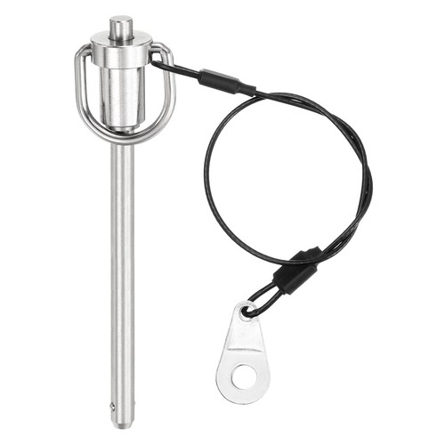 Ring Quick Release Pin, 1/4"x3" 304 Stainless Steel Ball Locking Pins ...