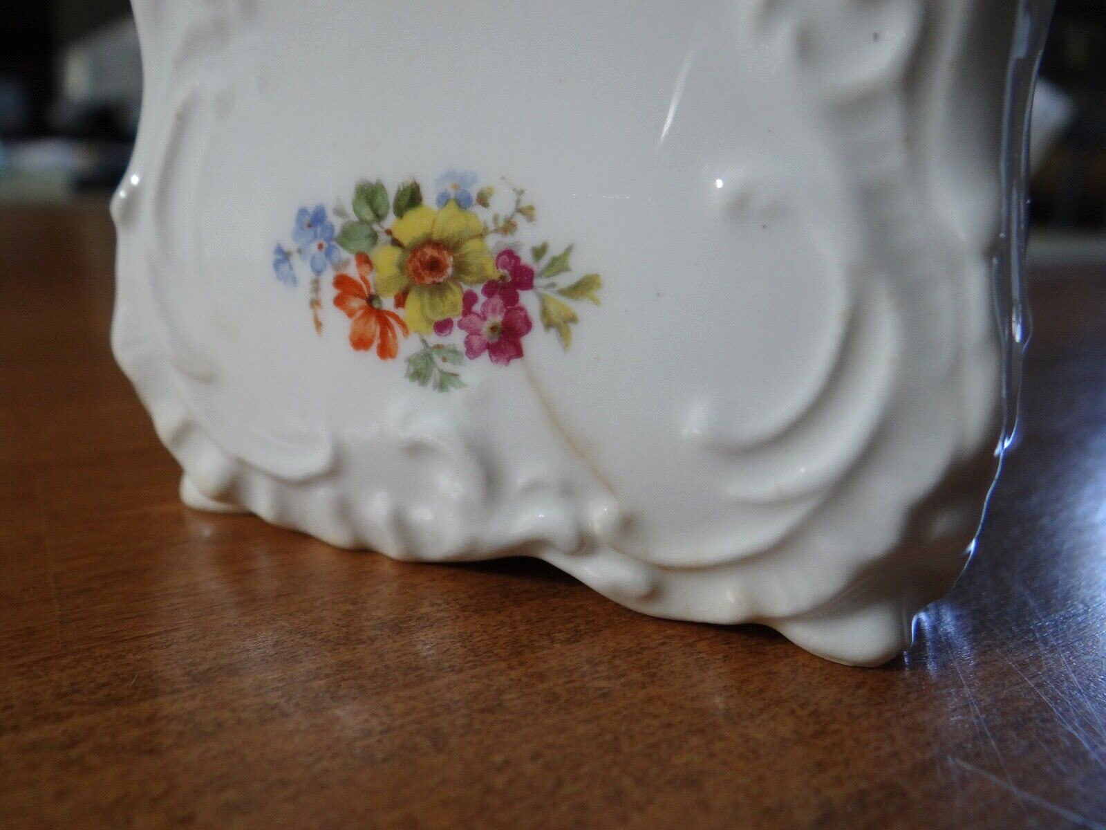 Antique Bishop & Stonier Porcelain Jar Vanity or Tea Canister England ...
